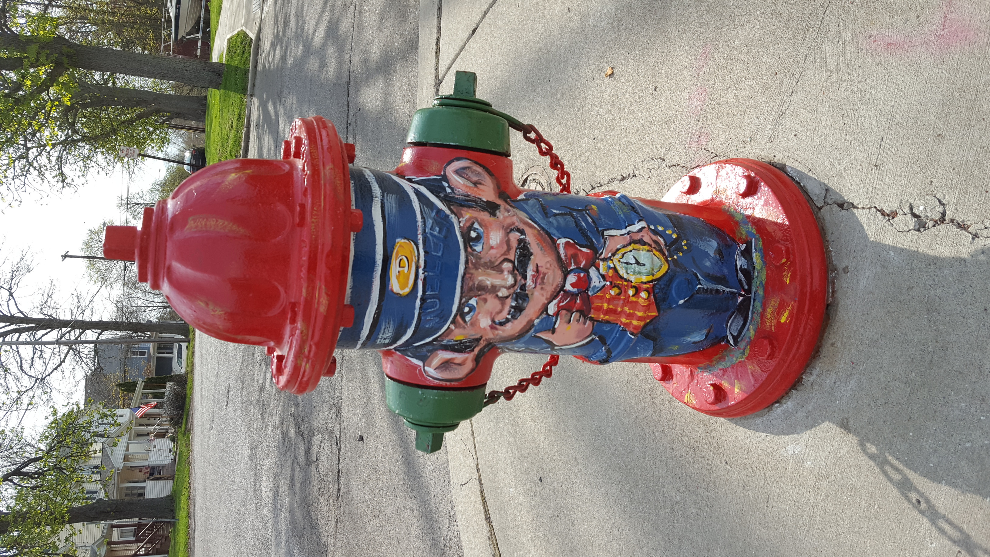 Painted hydrants to commemorate historic characters associated with ...